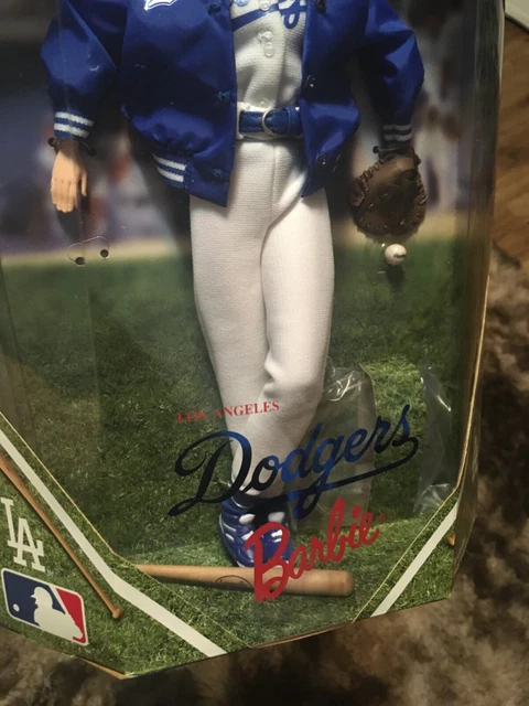 VINTAGE 1999 BARBIE Los Angeles Dodgers LA Doll MLB Baseball Mattel $39.95 - PicClick CA