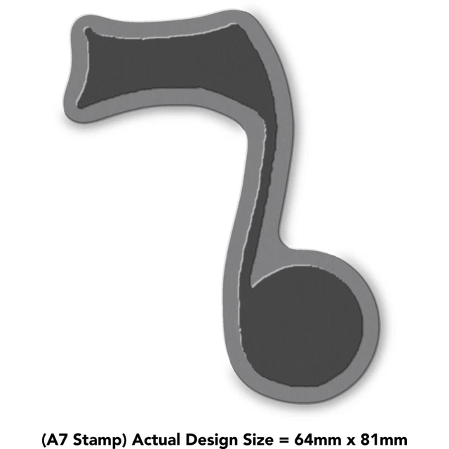 'NOTA MUSICAL' SELLO de Goma (Desmontado) (RS024348) EUR 8,39 - PicClick FR