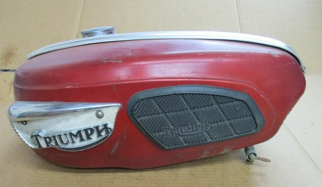 Vintage Triumph Motorcycle Fuel Tanks FOR SALE! - PicClick UK