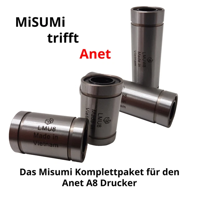 KIT DE MISE à niveau imprimante Anet A8 de Misumi - au niveau suivant ! LMUW8 / LMUW8 EUR 56,66 ...