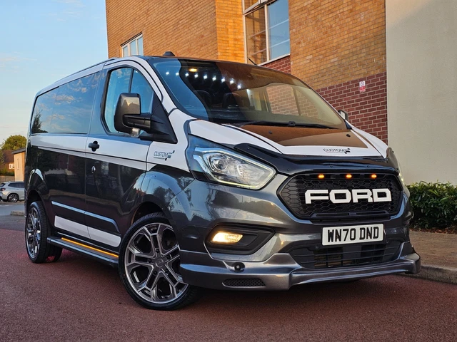2021 FORD TRANSIT custom 7 Seat double cab sport kit LOW MILEAGE 91K ...