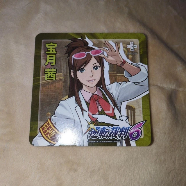 ANIMAZIONE PERSONAGGIO ANIME Ace Attorney Akane Takazuki Coaster EUR 43 ...