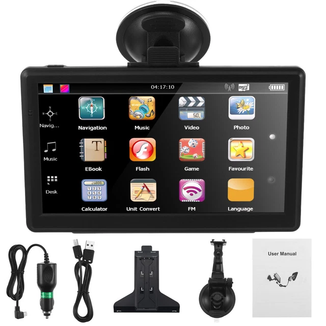 SCHERMO RADIO PER navigatore esterno portatile navigazione auto EUR 66 ...