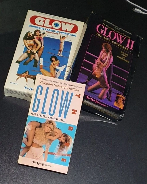 GLOW WRESTLING - 3 volumes VHS super rares - Magnifiques Dames of Wrestling EUR 6,42 - PicClick FR