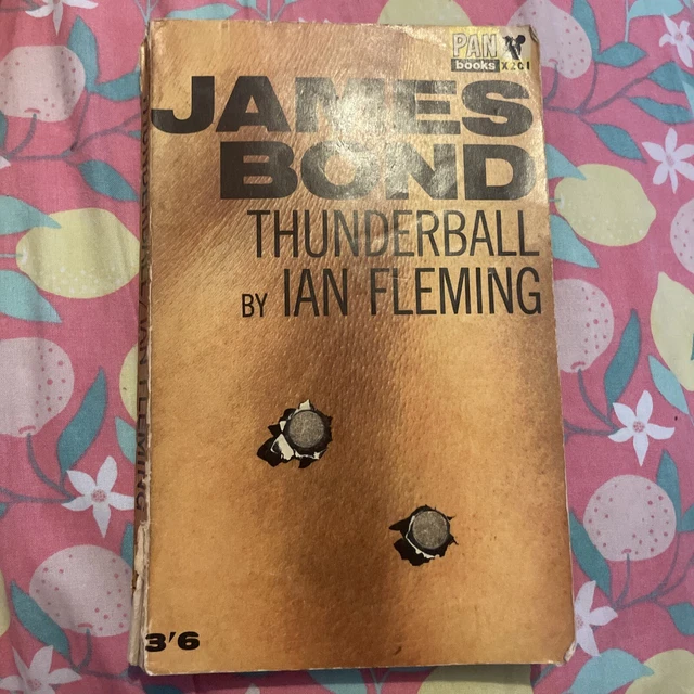 RARE THUNDERBALL PREMIÈRE ÉDITION 1er/1er tirage PAN 1963 Ian Fleming ...