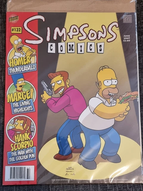 BONGO SIMPSONS COMICS Issue 132 June 2007 EUR 11,35 - PicClick IT