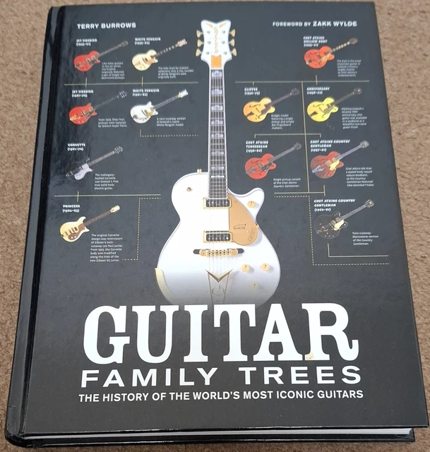 GUITAR FAMILY TREE, History The World's Most Iconic Guitars Hardback £ ...