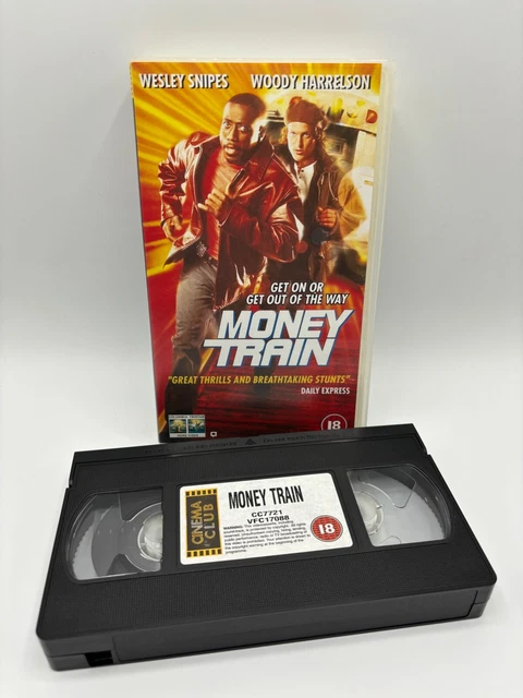 MONEY TRAIN (1995) Wesley Snipes - VHS Tape *SPRING SALE* £2.99 ...