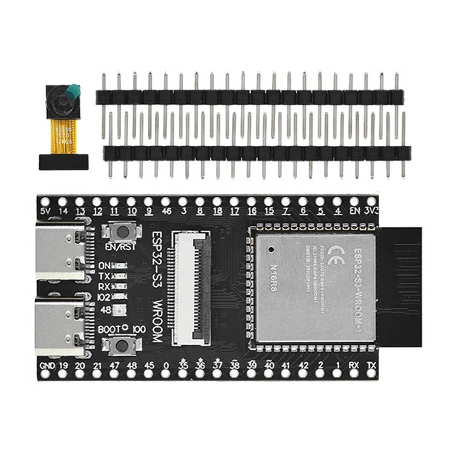 ESP32-S3- CAM BOARD Python C Code WiFi BT Module Useful with OV2640 Camera EUR 7,19 - PicClick DE