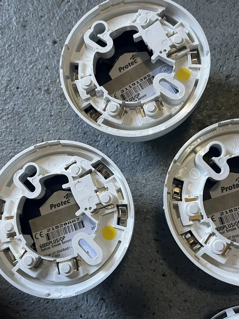 PROTEC - 6000PLUS/OP Optical Smoke Sensor X3 & 2 Heat Sensors £120.00 ...