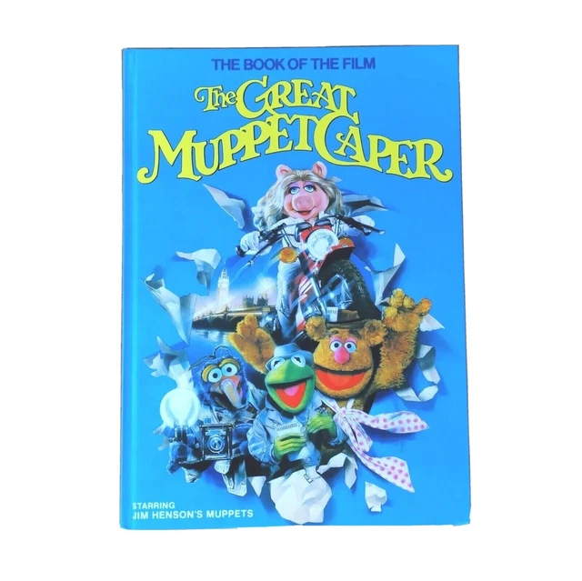 THE GREAT MUPPET Caper Vintage HC 1981 -The Book of the Film Jim Henson ...
