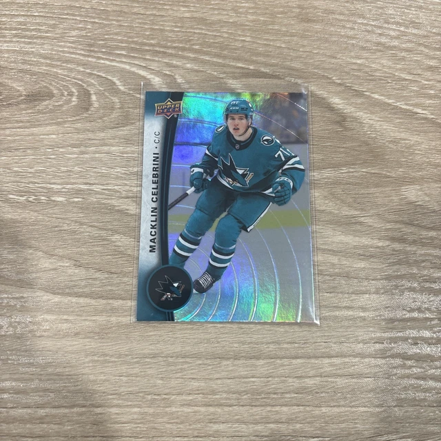 MACKLIN CELEBRINI 2025-26 Ud Tim Hortons Card San Jose Sharks $2.99 ...