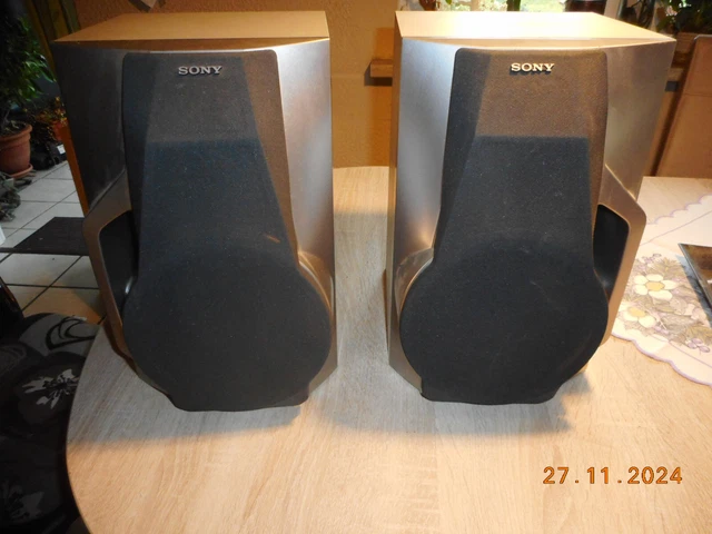 SONY LAUTSPRECHER BOXEN SS-RXD10AV 8 Ohm Speaker System Guter Klang EUR ...