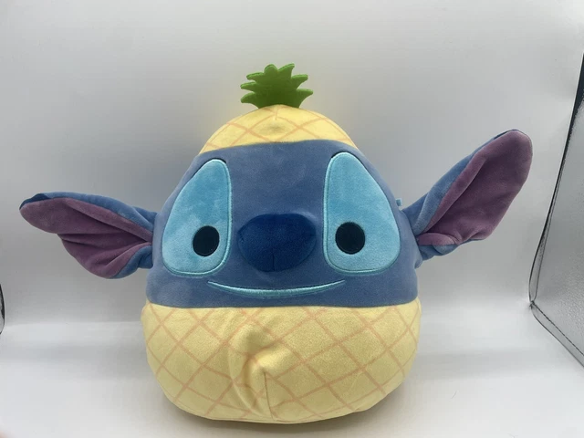 SQUISHMALLOWS DISNEY LILO & Stitch 8" Pineapple Stitch Soft Plush Toy £9.99 - PicClick UK