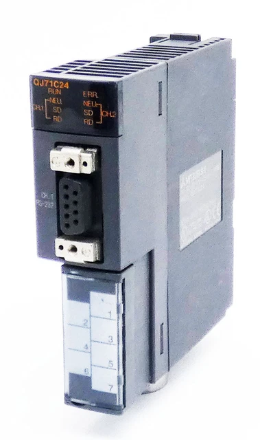 MITSUBISHI QJ71C24 RS-232/RS-422/485UNIT Serial Communication Module ...