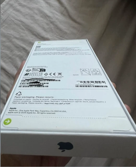 APPLE IPHONE 17 Pro Max 256GB Deep Blue Unlocked UK Brand New Sealed ...