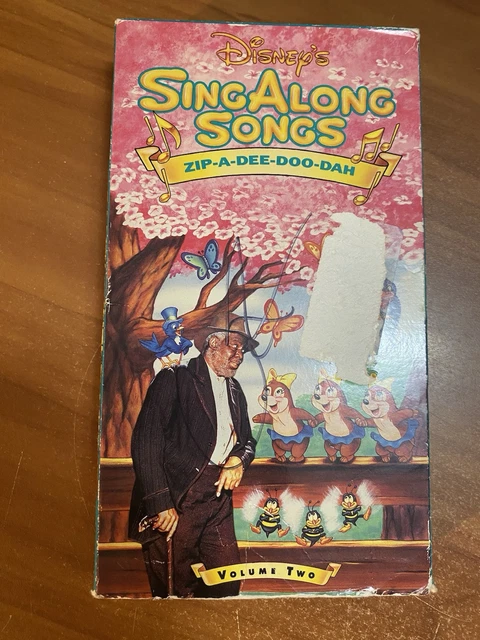 DISNEYS SING ALONG Songs - Song of the South: Zip-A-Dee-Doo-Dah (VHS) £ ...