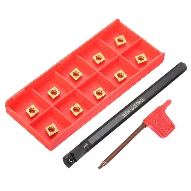 CHAMFER DESIGN FOR Smooth Chip Evacuation Boring Bar 8mm CCMT060204 HM ...