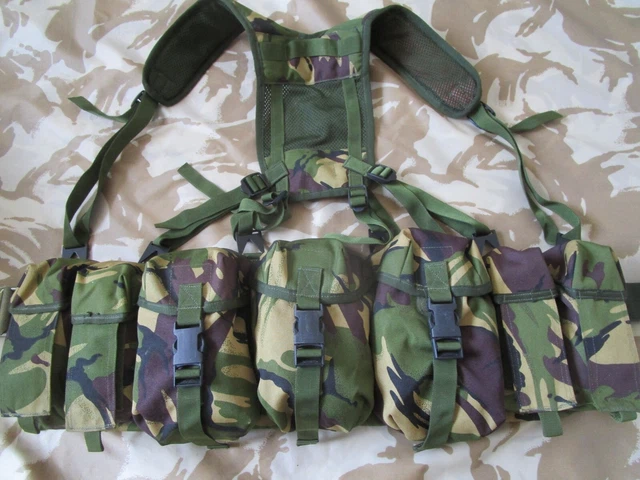 HM SUPPLIES SF Airborne WEBBING dpm ARMY sas Mesh Yoke vest assault (2 ...