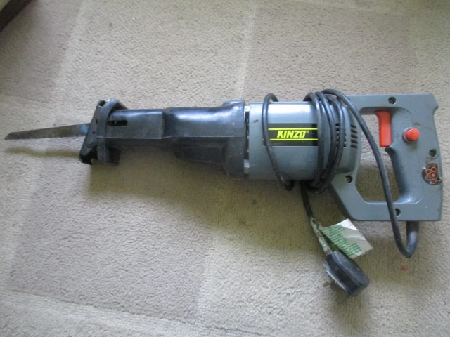 KINZO RECIPROCATING SAW - 600W 240V Variable Speed - Blade &Allen Key ...