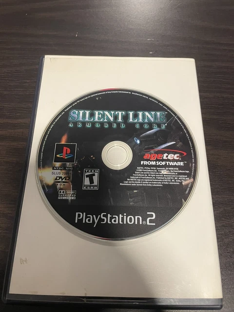 ARMORED CORE : Silent Line (Sony PlayStation 2, 2003) disque PS2 testé ...