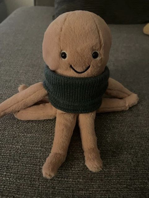 JELLYCAT COZY CREW Octopus – Retired / Rare – New Without Tags (NWOT) £ ...