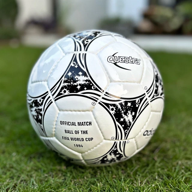 ADIDAS QUESTRA OFFICIAL Match Ball 1994 Fifa World cup Soccer Ball Size ...