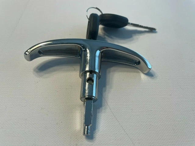 VW TYPE 2 Bus Rear Door Hatch T Handle Lock Kombi Deluxe Hood ...