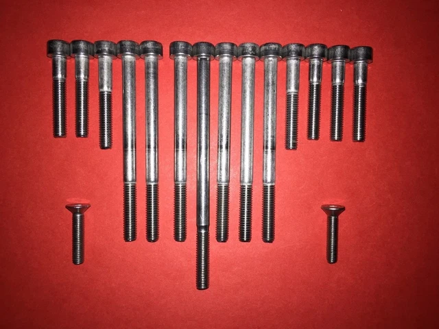 HONDA CB50J CB 50cc Sports Moped Stainless Engine Allen Screw Kit 1978 ...