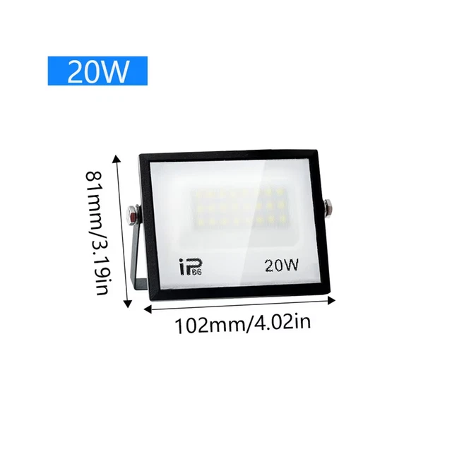 FLOODLIGHT OUTDOOR LED IP66 Waterproof AC220V AC110V 20W 30W 50W 70W ...