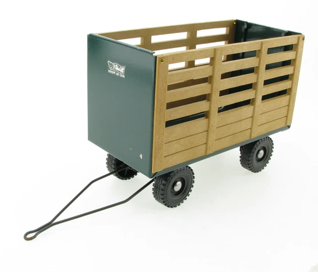 STEIFF 8827 /20 Tiertransporter Anhänger für Traktor und Unimog 1:32 in ...