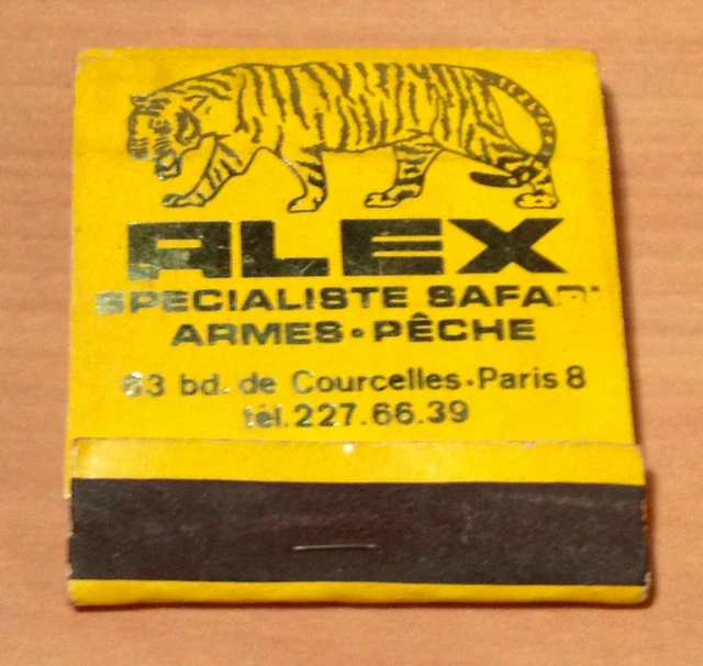 COLLECTION - POCHETTE d'allumettes vintage - marque ALEX spécialiste ...