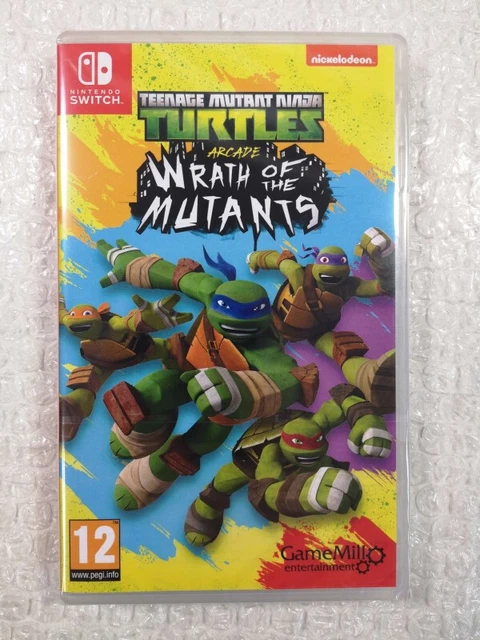 TEENAGE MUTANT NINJA Turtles Arcade : Wrath Of The Mutants Switch Euro ...