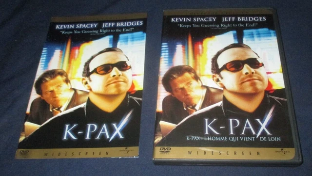 K-PAX (DVD, 2001) Kevin Spacey and Jeff Bridges $7.22 - PicClick CA