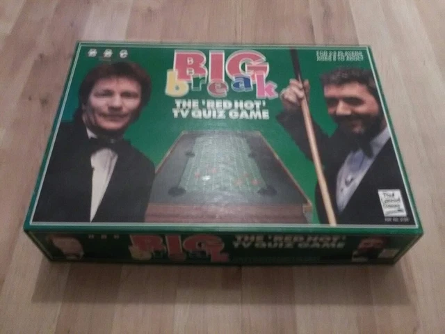 BBC/PAUL LAMOND Big Break Board Game Jim Davidson & John Virgo ...