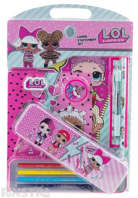 LOL SURPRISE STATIONERY Set | LOL Surprise School Supplies | Pens ...