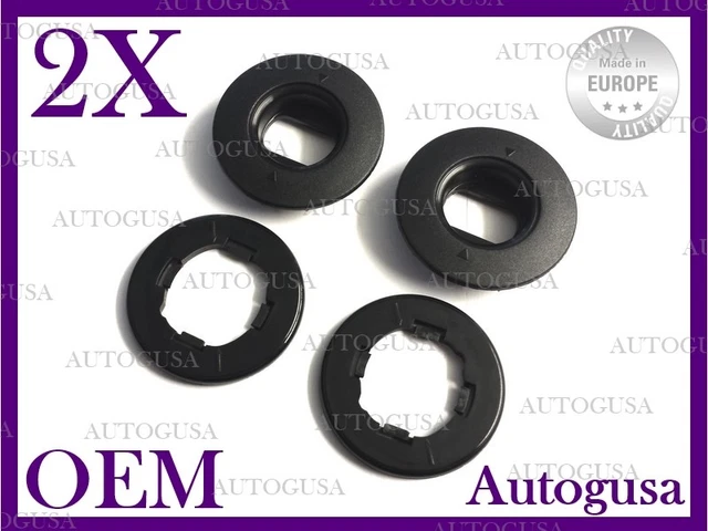 2X NEW TOYOTA Lexus Oval Black Car Floor Mat Fixing Clips Carpet Clamps ...