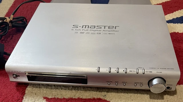 SONY S-MASTER HCD-S550 5.1ch Full Digital Amplifier Compact CD DVD AV ...