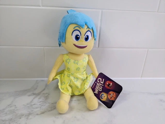 DISNEY PIXAR INSIDE Out 2 Joy Soft Plush Toy NEW NWT Kids Movie ...
