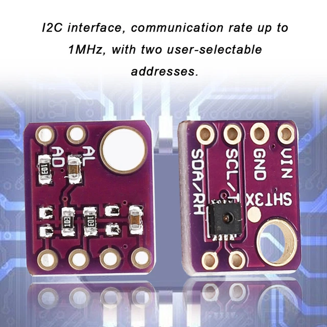 Gy Sht31 D Digital Temperature And Humidity Sensor Module Mc34063a Toh
