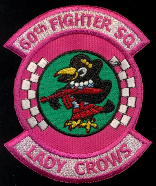 USAF 60TH FIGHTER Squadron Lady Crows patch MMP EUR 11,22 - PicClick FR