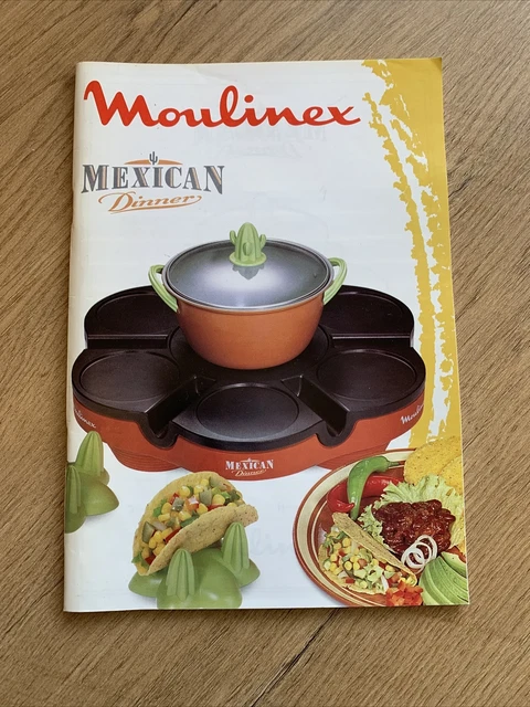 MOULINEX MEXICAN DINNER - Raclette Variante für Tortillas EUR 90,00 ...