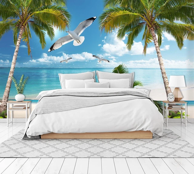 3D SEAGULL TREE 2215 Wallpaper Mural Paper Wall Print Indoor Murals CA ...
