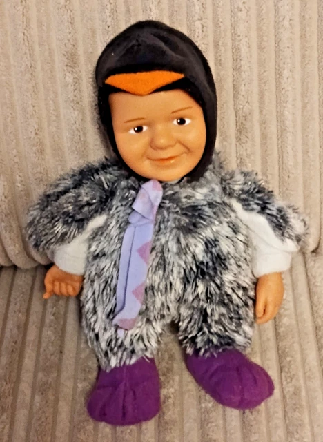 CBEEBIES BABY JAKE in Penguin Outfit Soft Body Plush Plastic Hands ...