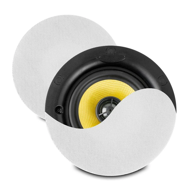 PD KVCS5 5.25& Ceiling Speakers - Low Profile Coaxial Tiltable Tweeter ...