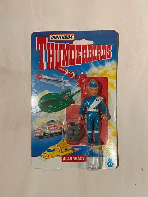 THUNDERBIRDS - ALAN Tracy figure with accessory (Matchbox Toys 1994 ...