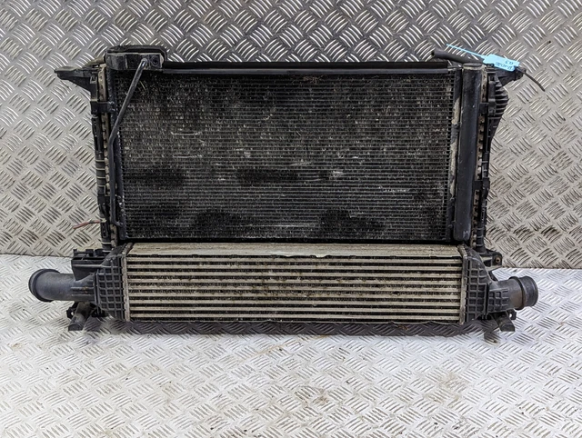 AUDI Q3 RADIATOR Pack & Cooling Fans 2.0 Tdi Diesel 8U Mk1 2013 £139.99 ...