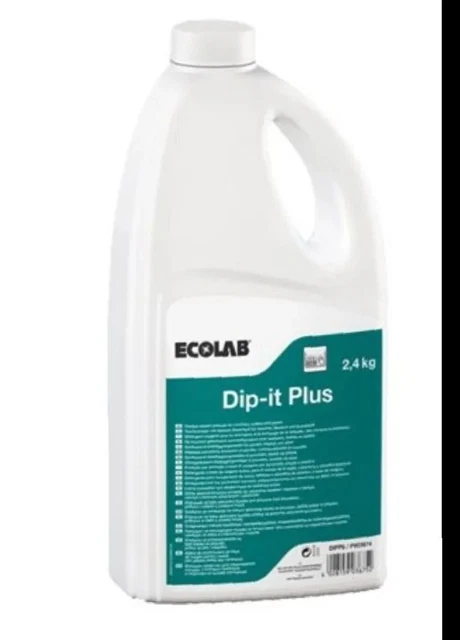 ECOLAB DIP IT Plus 2.4kg Stain Removal For Crockery Pots Pans, Great For Pans! £44.99 - PicClick UK
