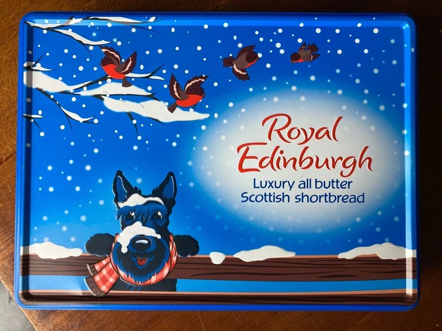 ROYAL EDINBURGH LUXURY ALL BUTTER SCOTTISH SHORTBREAD TIN, EMPTY ...