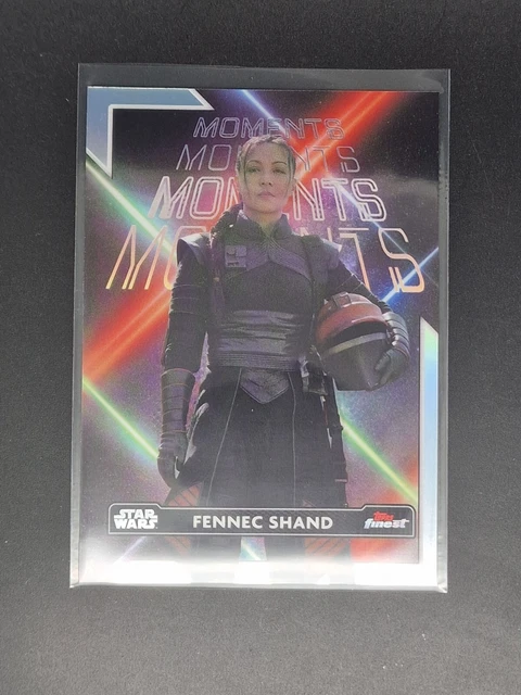 CARTES STAR WARS Finest 2023 Fennec Shand Moments EUR 8,00 - PicClick IT